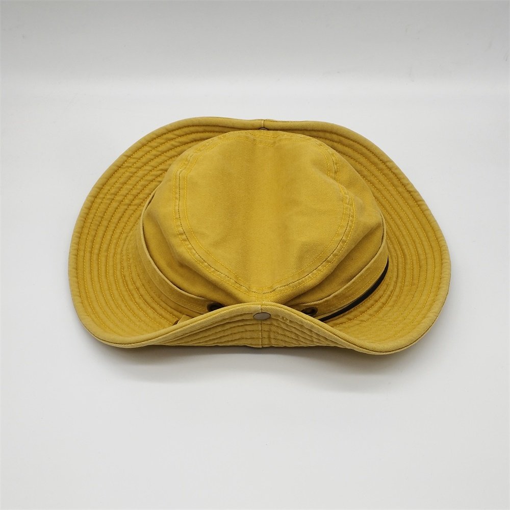 Customised Vintage Luxury Foldable Plain Bucket Hat Wholesale