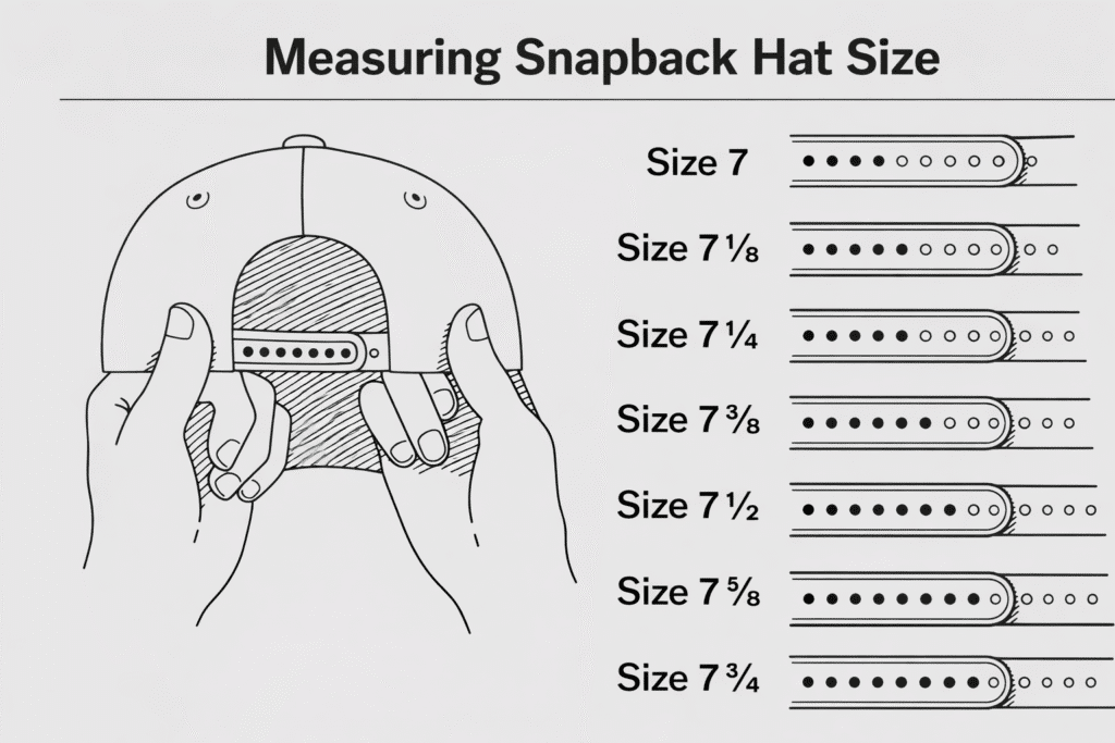 How to Find Your Fitted Hat Size with Snapback Hats - Sumkcaps